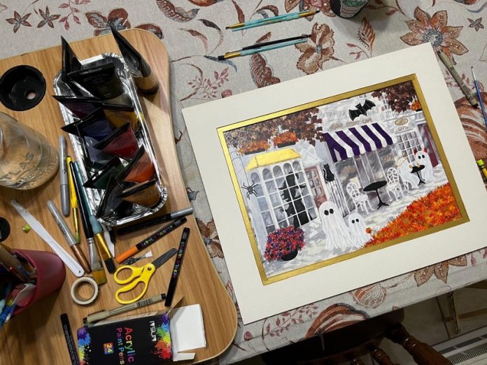 Embrace the Viral Ghost Painting Trend