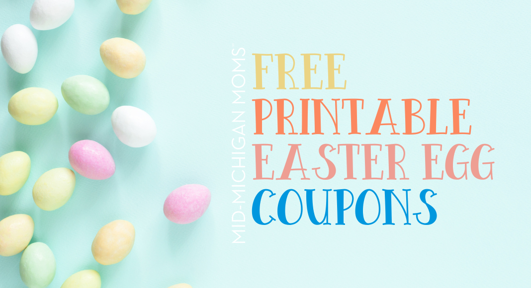 FREE Printable Easter Egg Coupons
