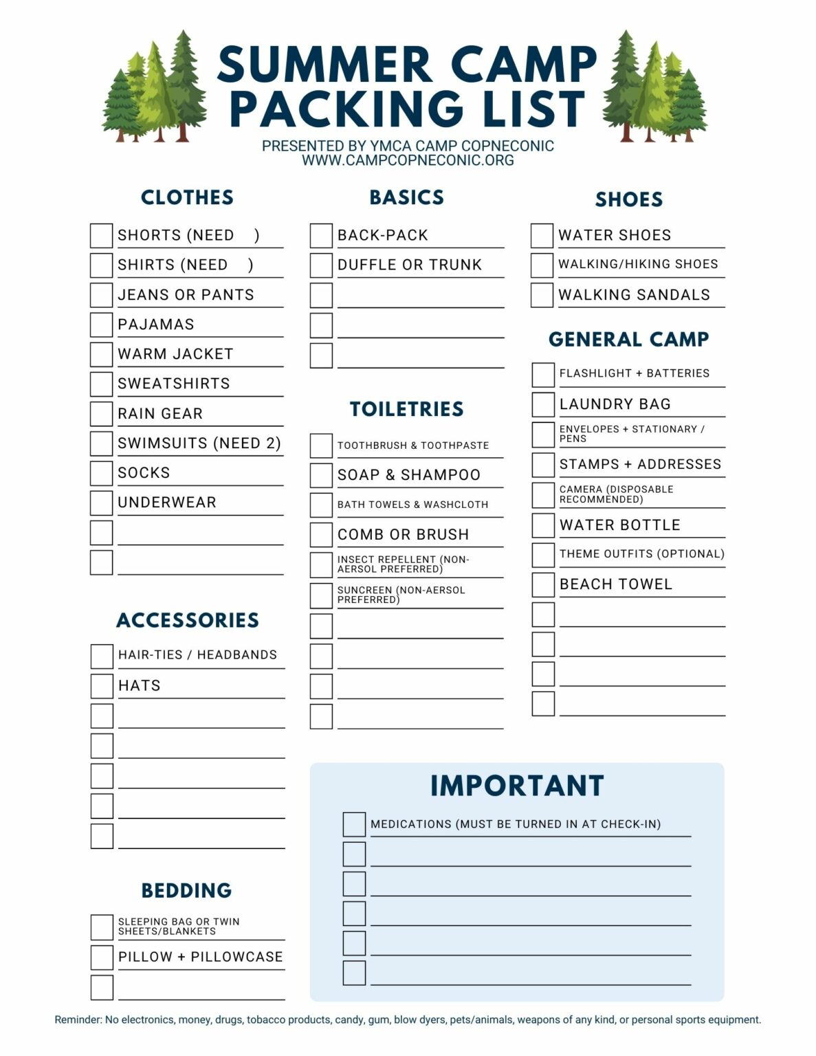 What to Pack: The Ultimate Summer Camp Packing List + Guide
